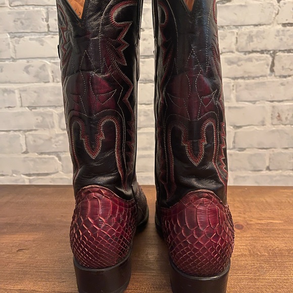 Cuadra | Shoes | Authentic Snake Skin Boots Cuadra Mexican Artesian ...